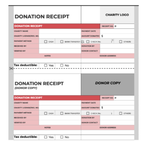 Free Google Docs Receipt Templates | Bookipi